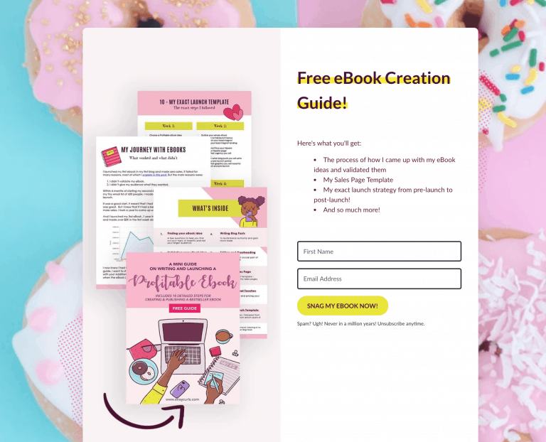 How to Write an Extraordinary Sales Page for your eBook - Stray Curls