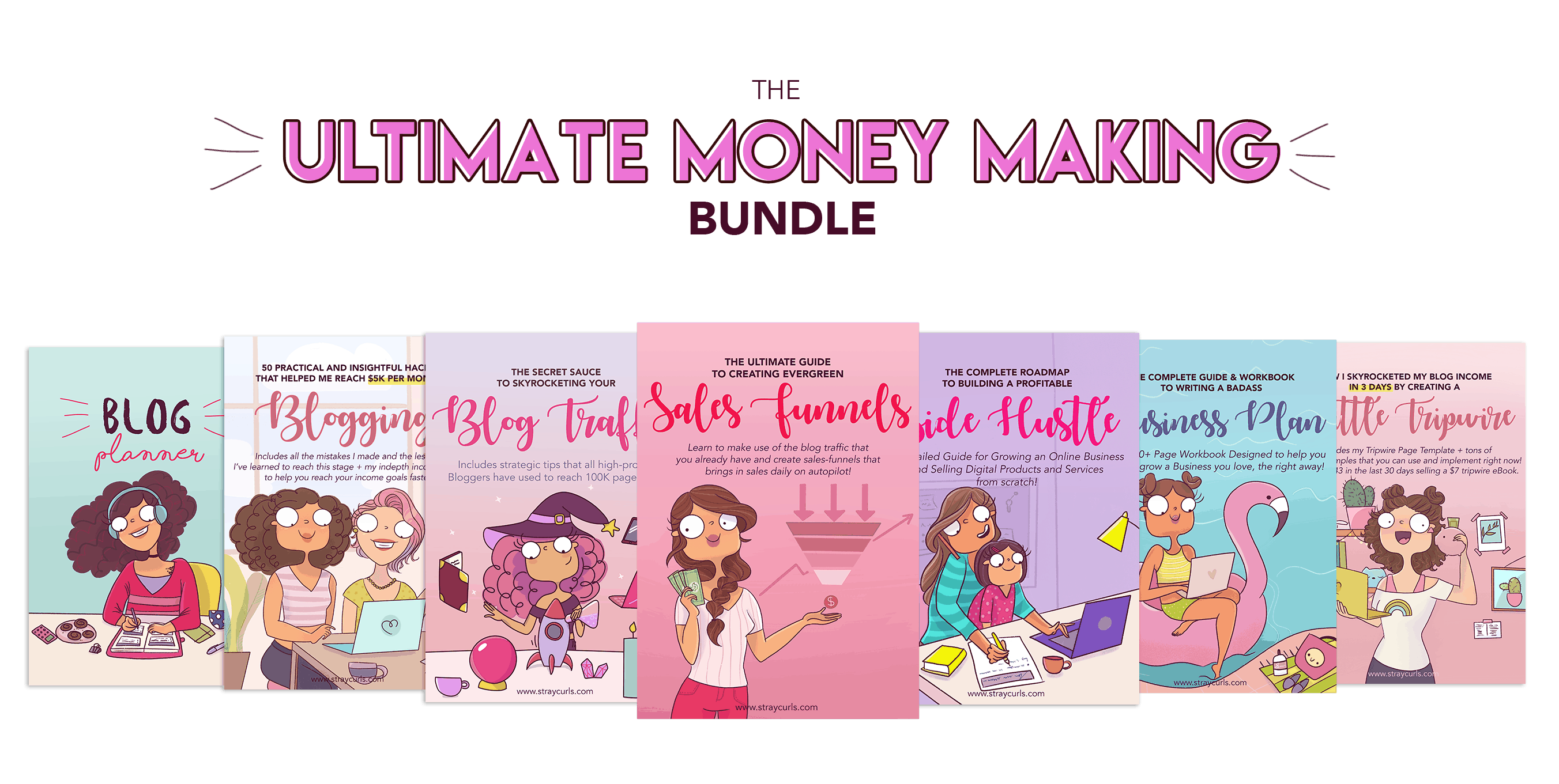 Money Making Bundle - Stray Curls
